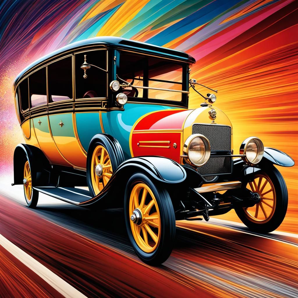 Modern Oldtimer #2 - AI Generated Artwork - NightCafe Creator