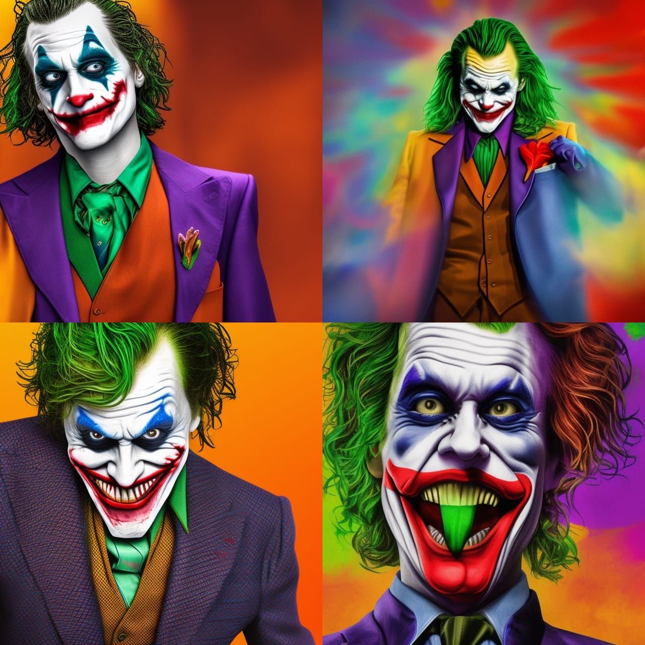 The Joker part 2 - AI Generated Artwork - NightCafe Creator