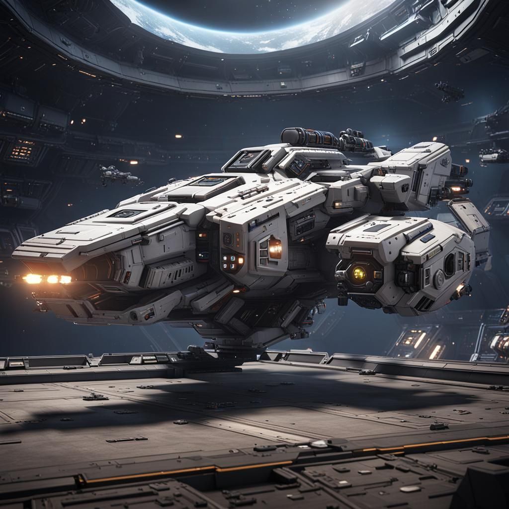 Helldiver support craft - AI Generated Artwork - NightCafe Creator