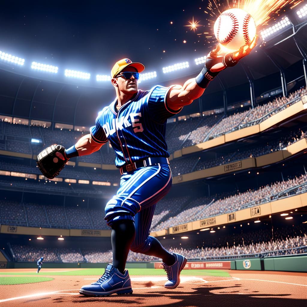 Curve Ball! - AI Generated Artwork - NightCafe Creator