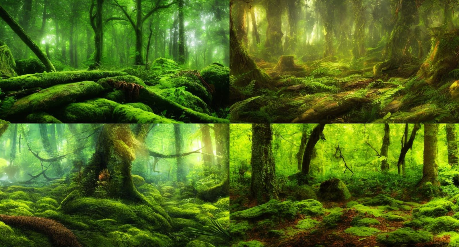 Forest - AI Generated Artwork - NightCafe Creator
