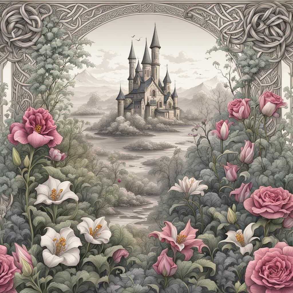 Storybook Castle - AI Generated Artwork - NightCafe Creator