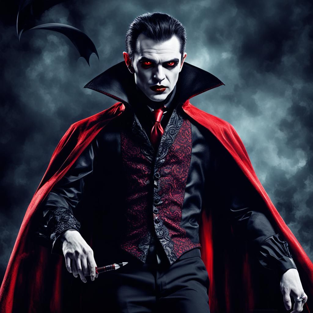 Vampire hero - AI Generated Artwork - NightCafe Creator
