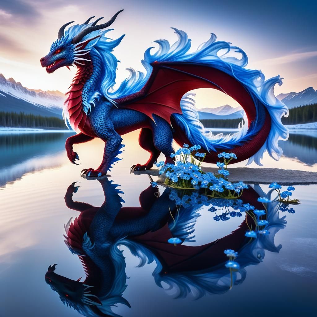 Spring Dragon - AI Generated Artwork - NightCafe Creator