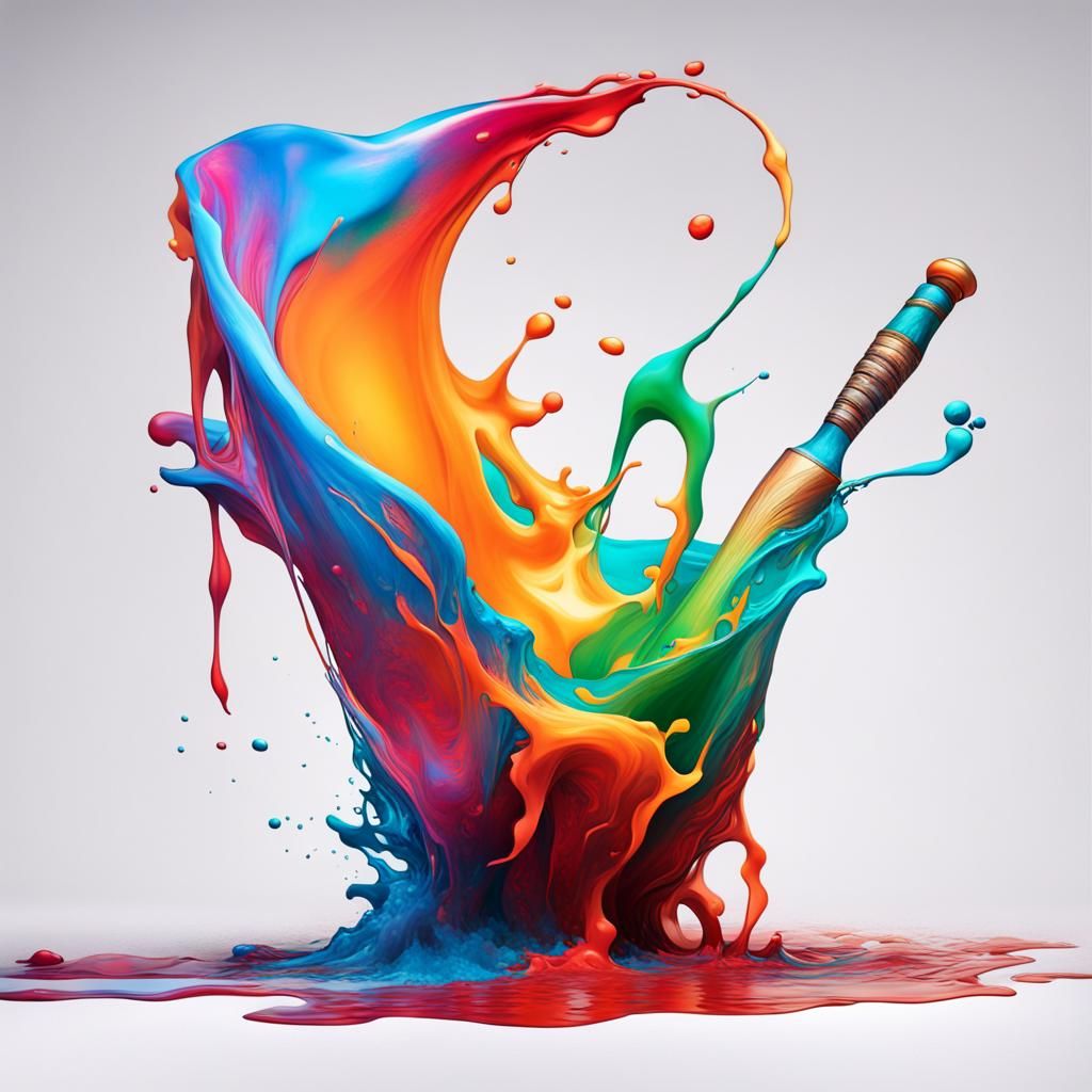 Splash Art - AI Generated Artwork - NightCafe Creator