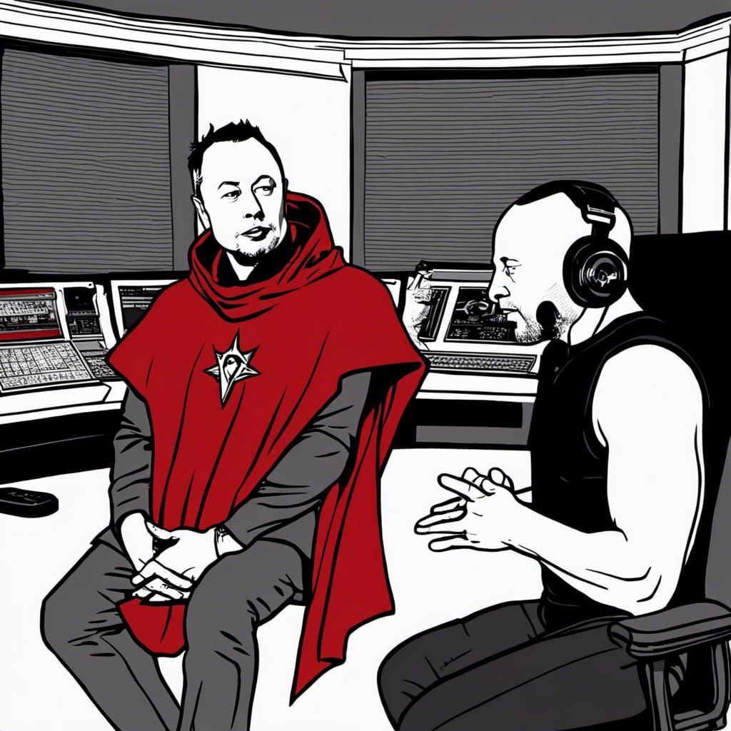 Elon Musk Warhammer 40k Tech priest talks to Joe rogan - AI Generated ...