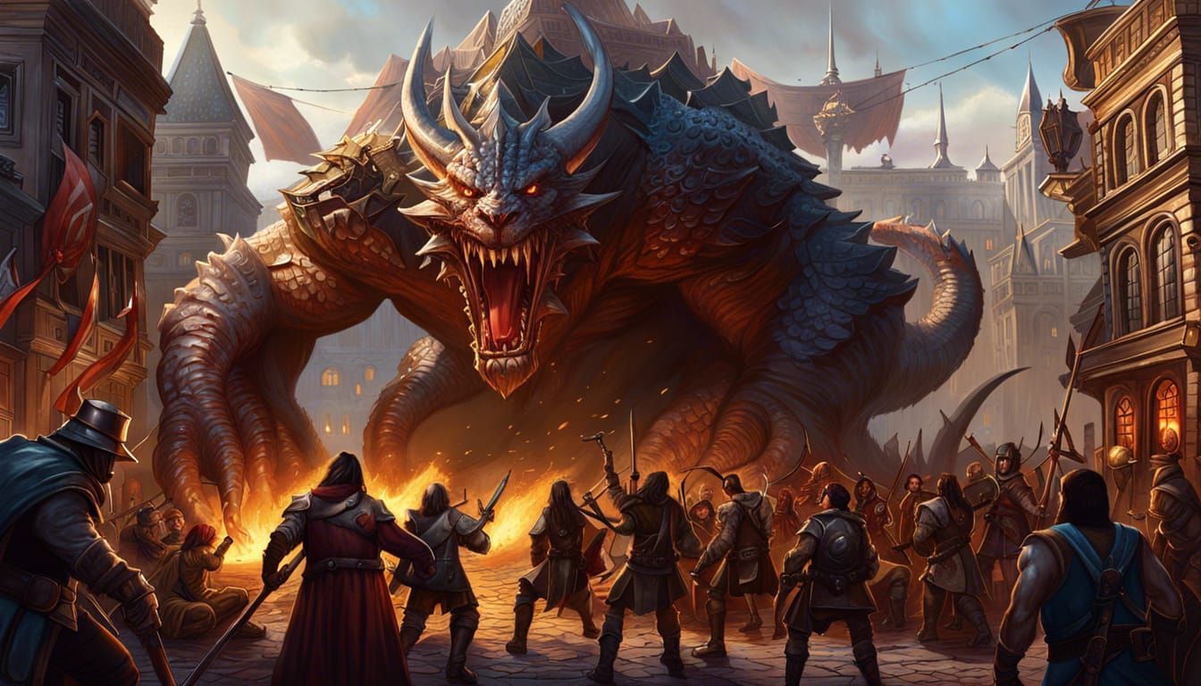 Raging Monster - AI Generated Artwork - NightCafe Creator