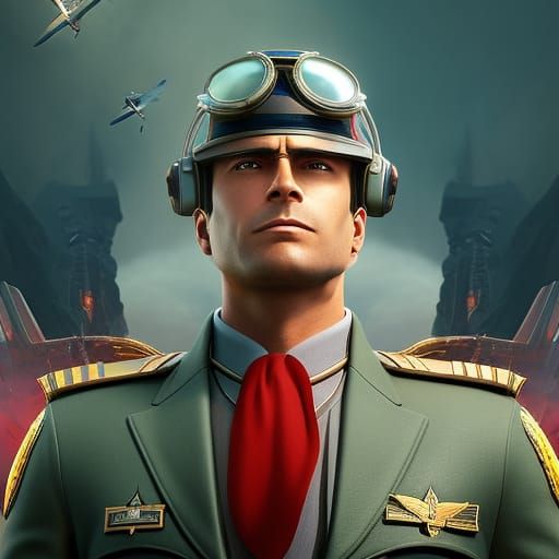 Wing Commander Watson - AI Generated Artwork - NightCafe Creator