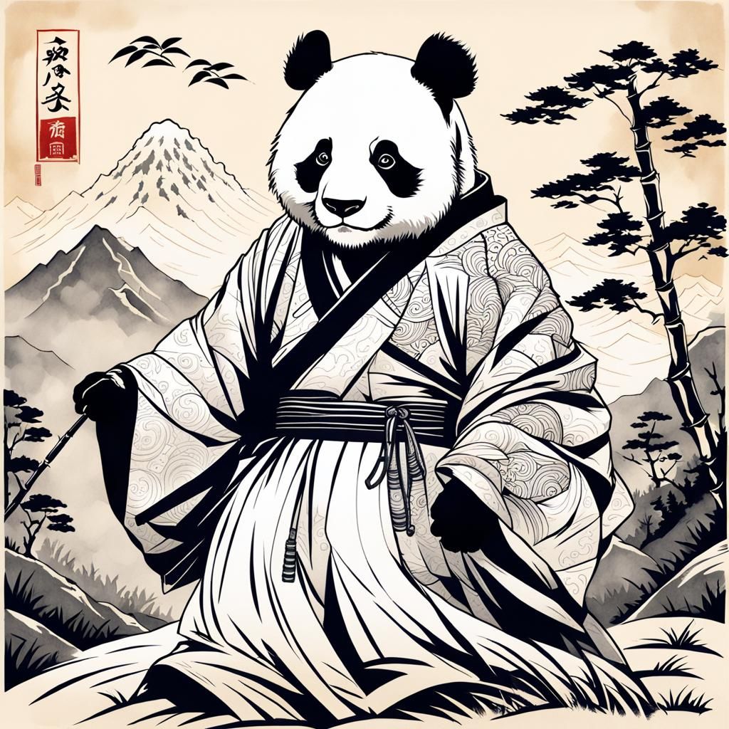 Xiansheng Shirokuma - AI Generated Artwork - NightCafe Creator