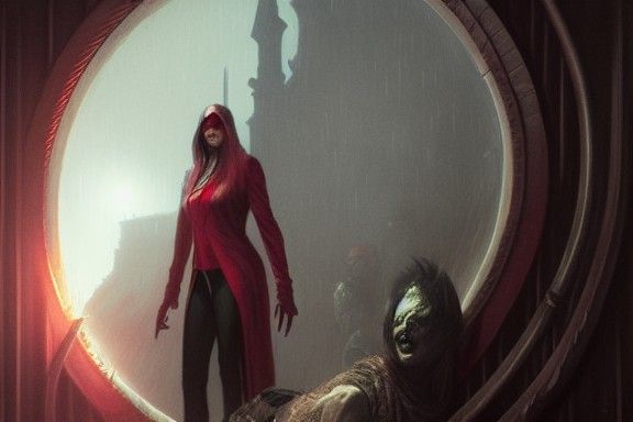 wealth paid for in blood. sinister by Greg Rutkowski - AI Generated ...