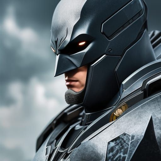 ultra realism and ultra intricate detailed soft painting of Batman ...