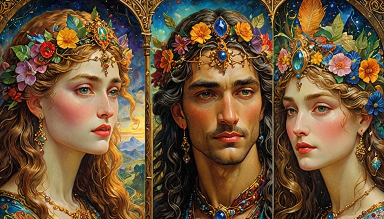 The man's lips were quite fascinating! Gaston Bussière, Josephine Wall ...