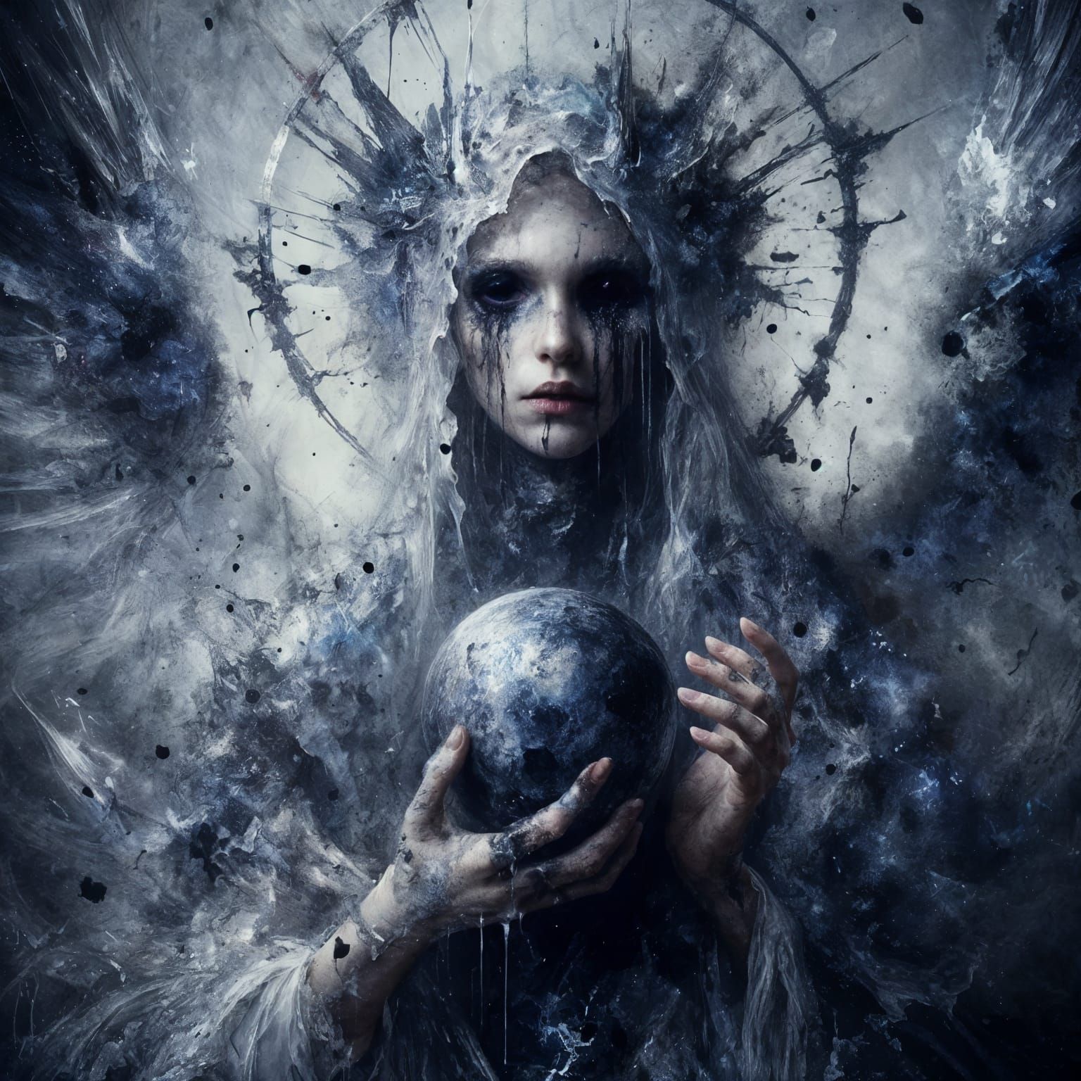 The Void Oracle - Spectral Saint Adrift in the Abyss