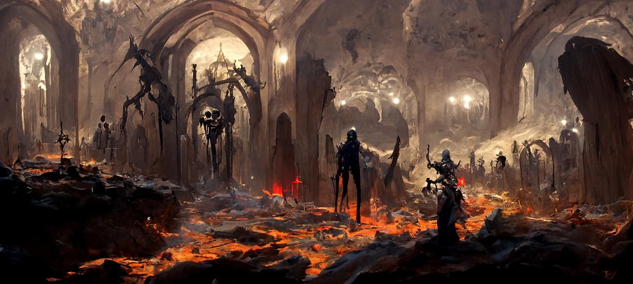 The Underworld - AI Generated Artwork - NightCafe Creator