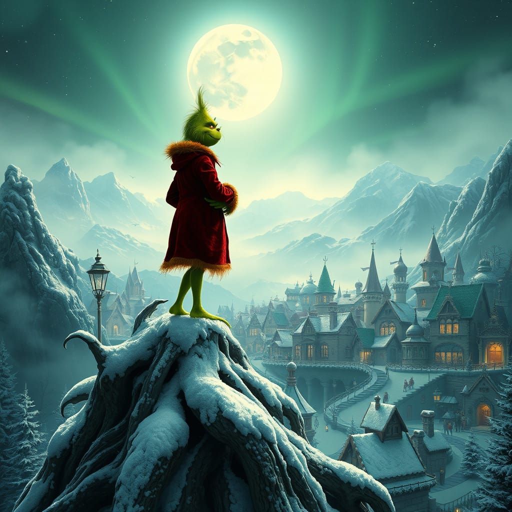 the grinch - The Grinch in Whoville's Winter Wonderland