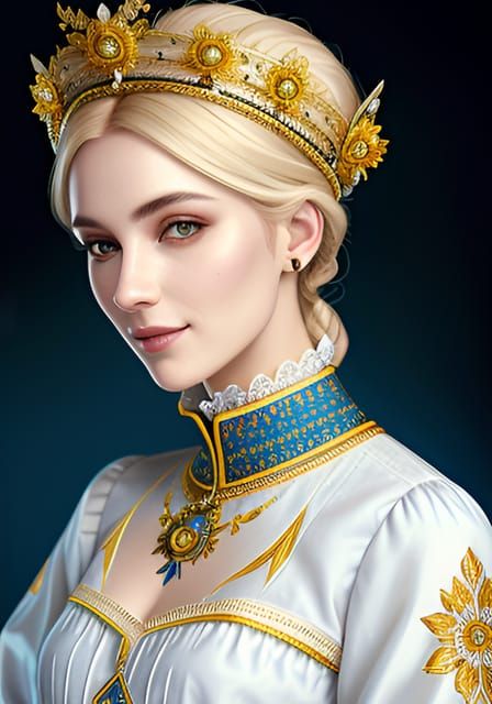 Ukrainian girl - AI Generated Artwork - NightCafe Creator