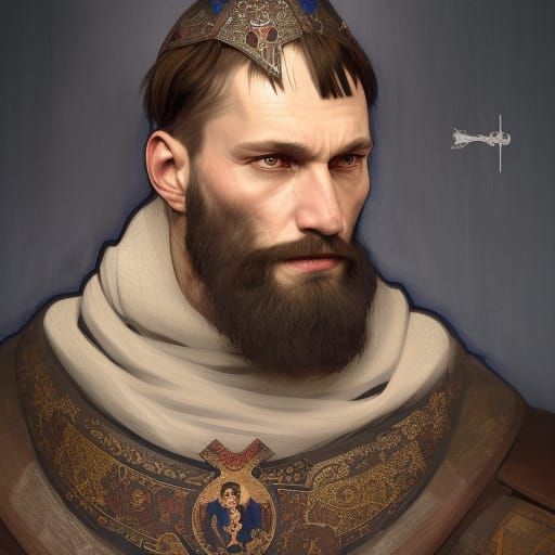 A medieval Bulgarian Czar - AI Generated Artwork - NightCafe Creator