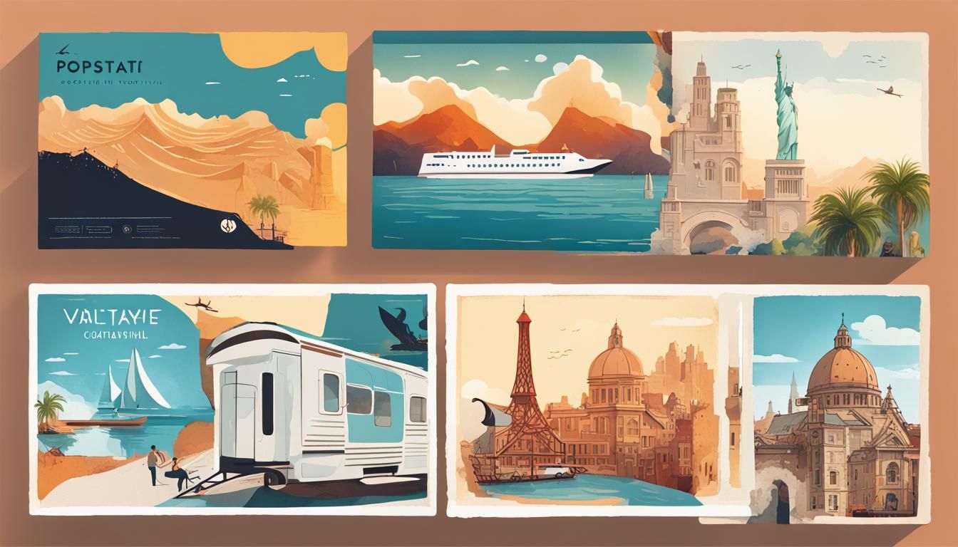 Postcard is always a great gift. - AI Generated Artwork - NightCafe Creator