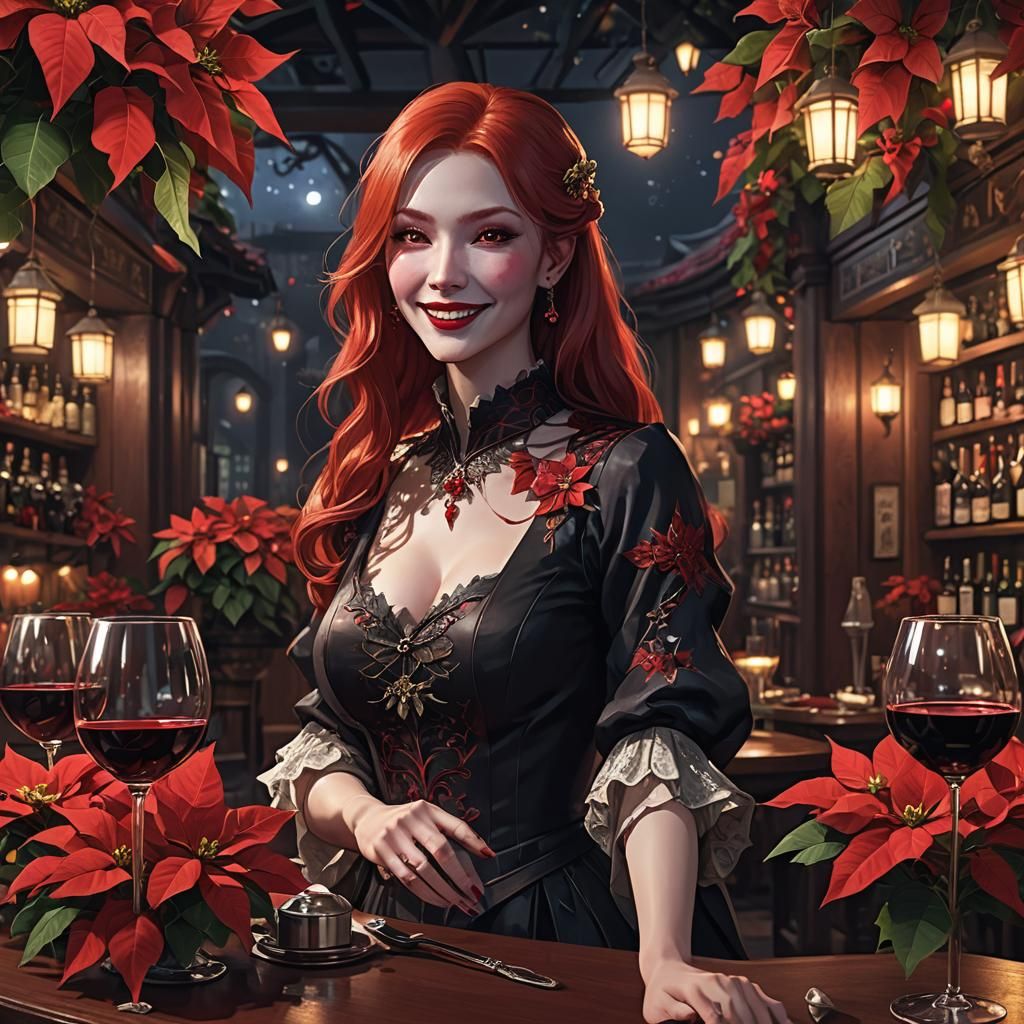 Vampiress - AI Generated Artwork - NightCafe Creator