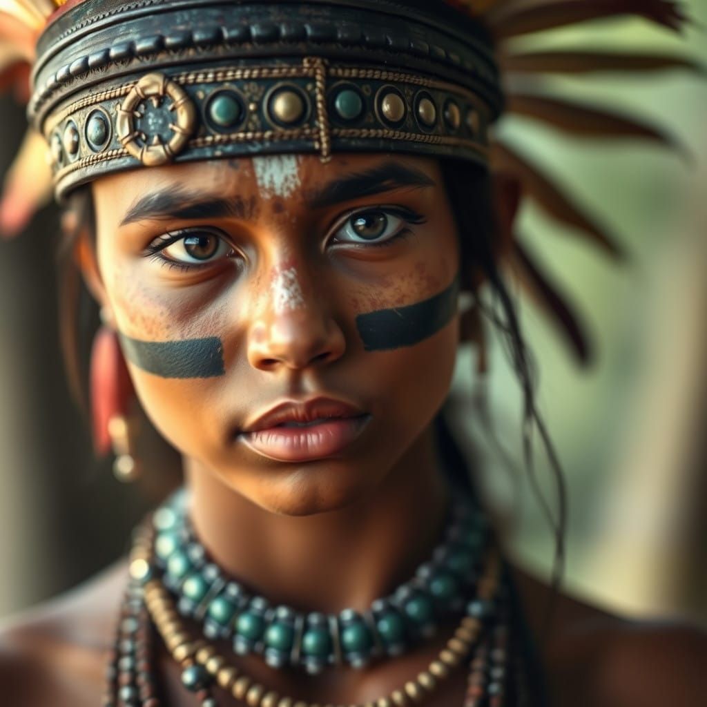 Indigenous portrait - Indigenous portrait