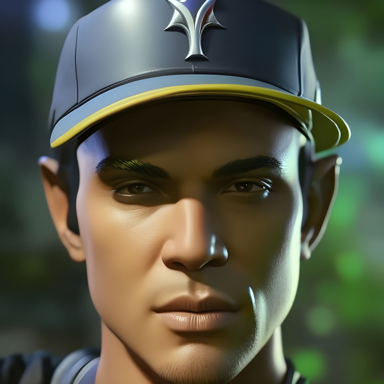 Alien Baseball Player - AI Generated Artwork - NightCafe Creator