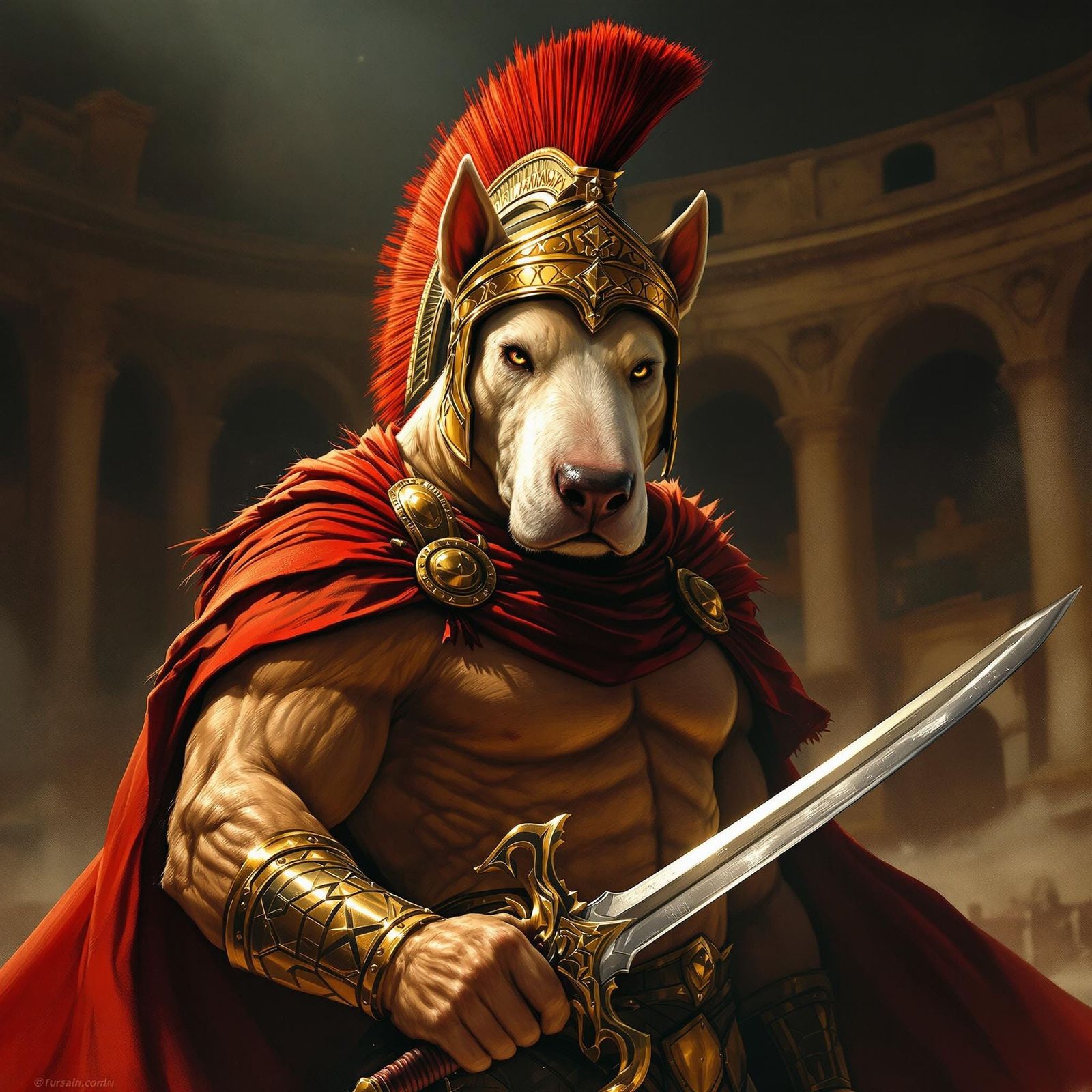Gladiator dog!! - Gladiator dog!!