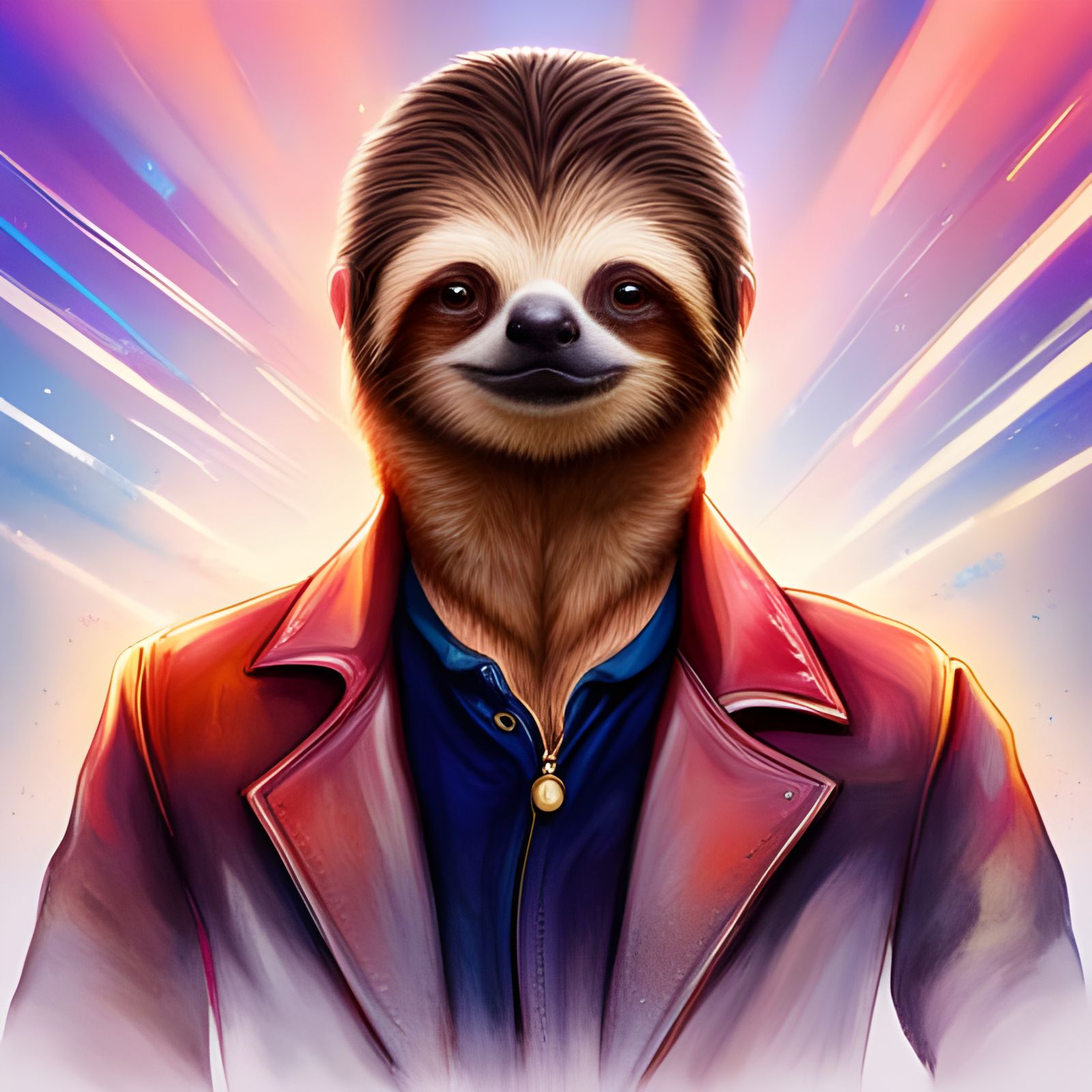 Mr. Sloth - AI Generated Artwork - NightCafe Creator
