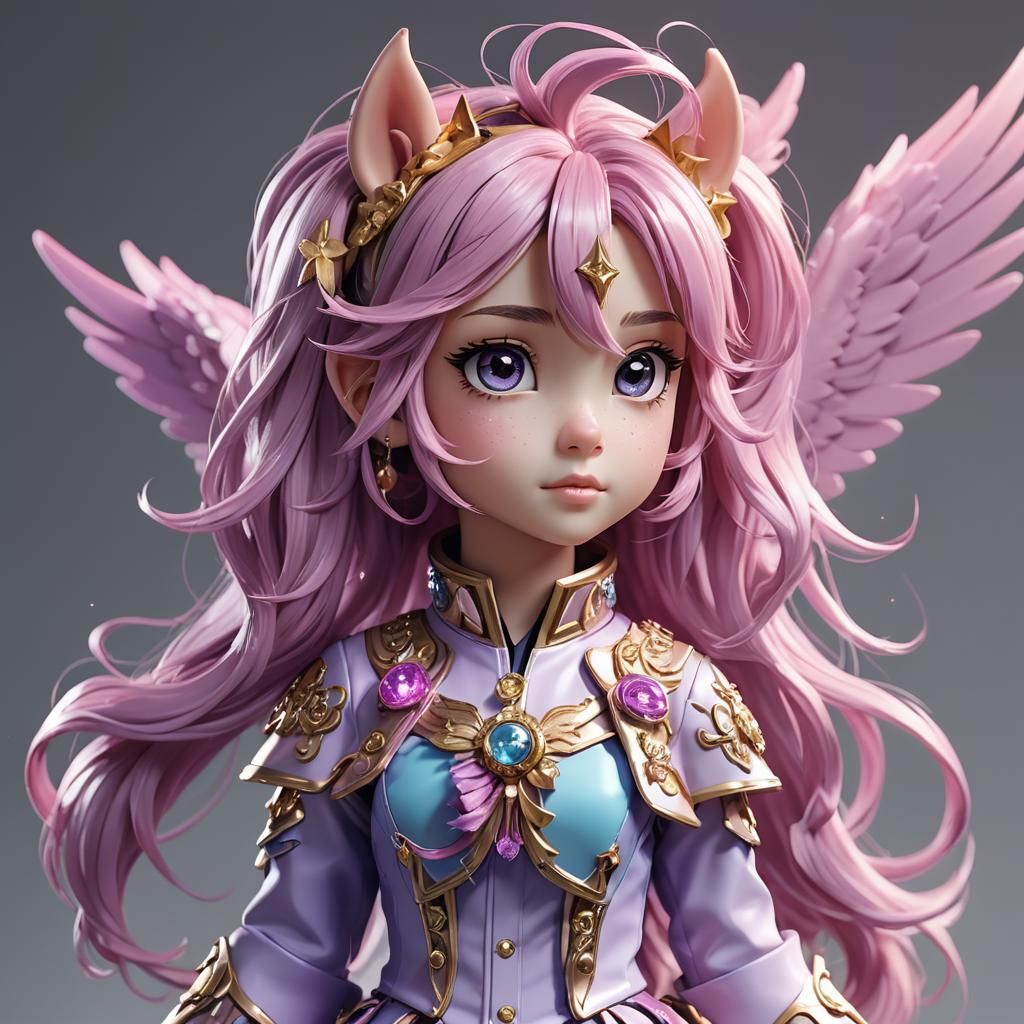 A realistic anime character - AI Generated Artwork - NightCafe Creator