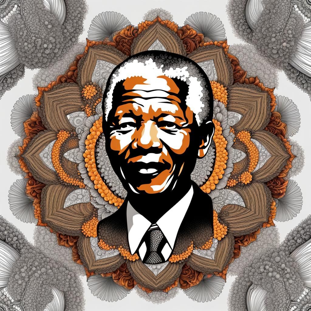 Nelson Mandala - AI Generated Artwork - NightCafe Creator