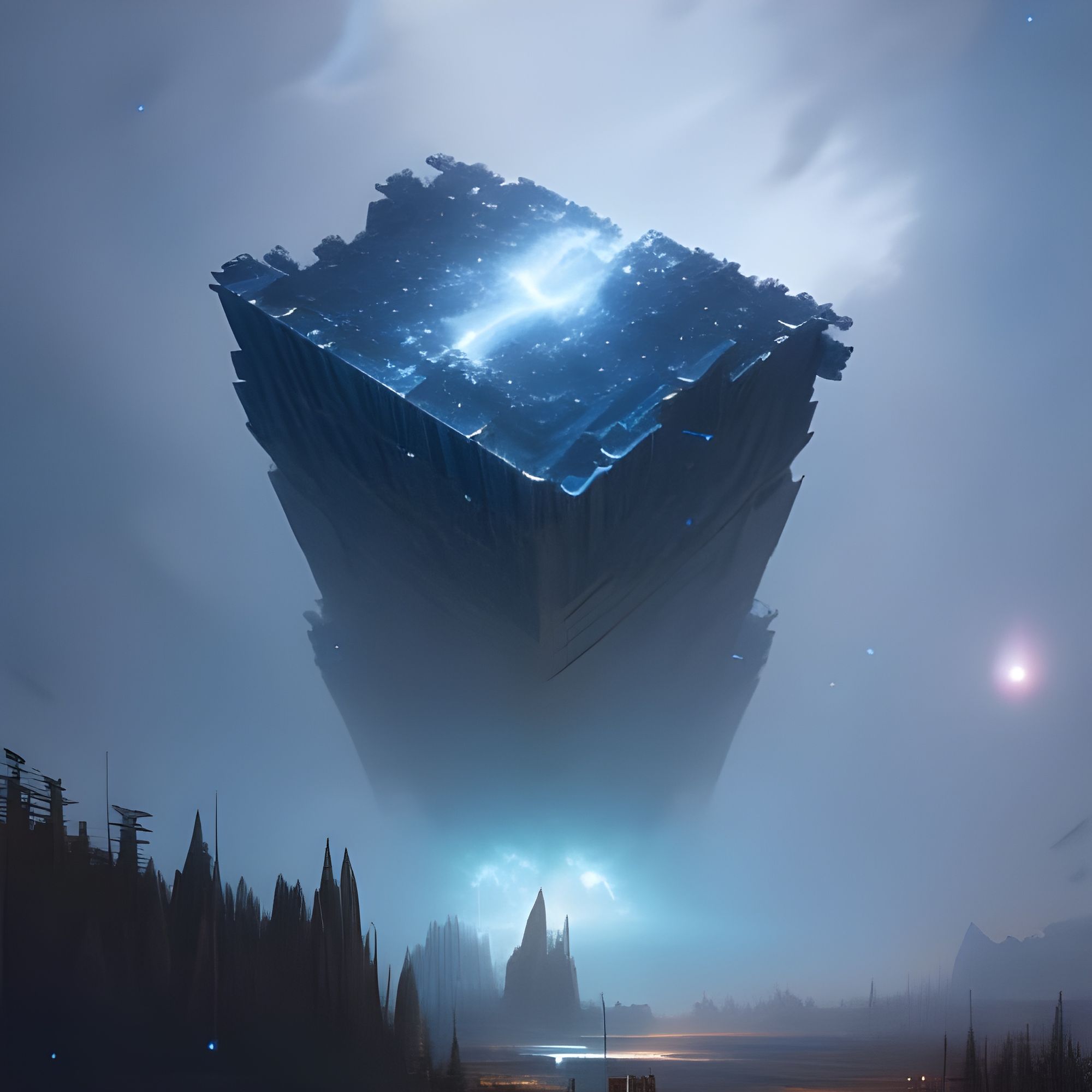 Alien Planet Invasion at night : r/nightcafe