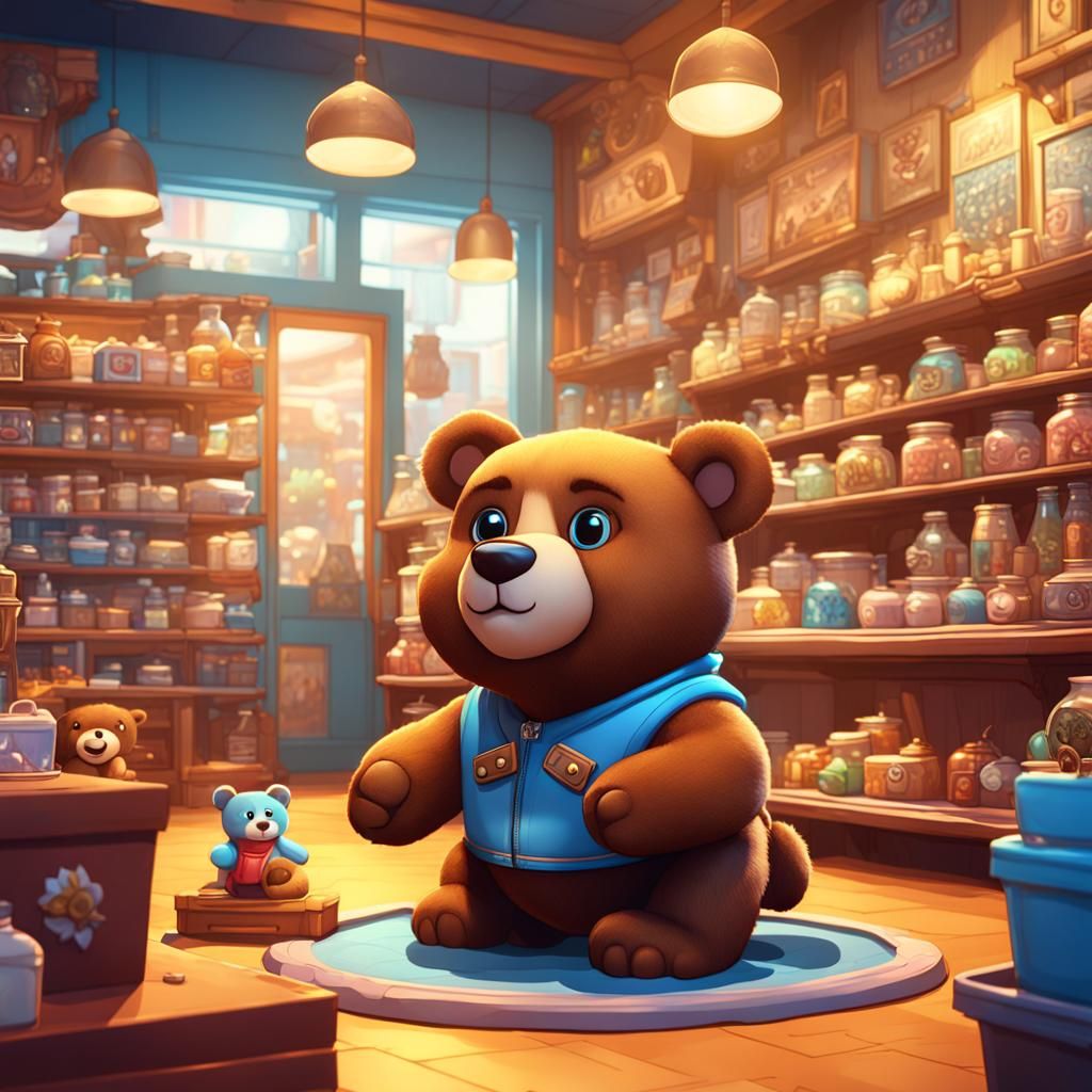 Toy shop manager - AI Generated Artwork - NightCafe Creator