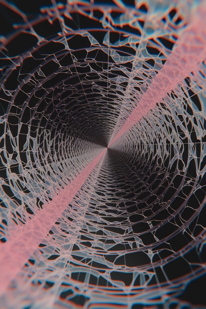 Crazed Bioiridescent Nucleated Microvoids Lavaconic Crackle Crazing in ...