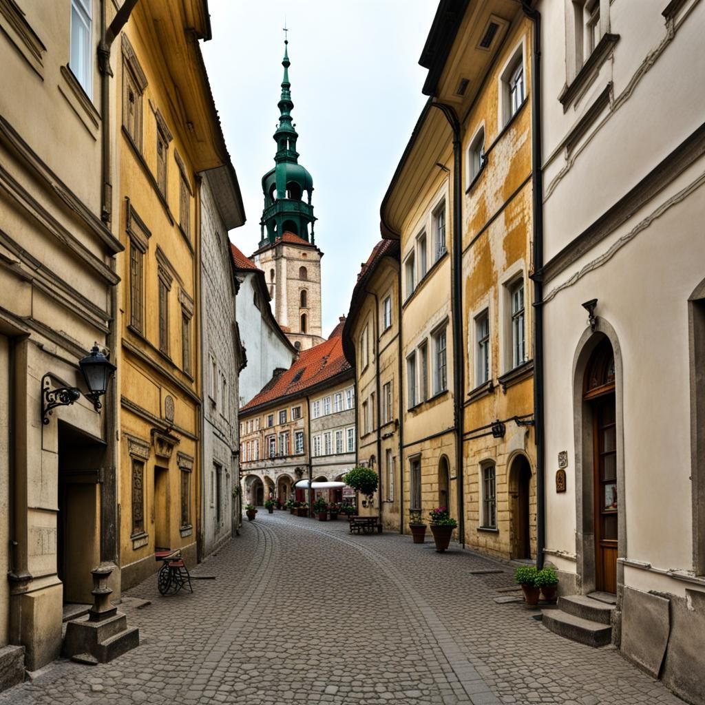 Sopron, Hungary (again) - AI Generated Artwork - NightCafe Creator