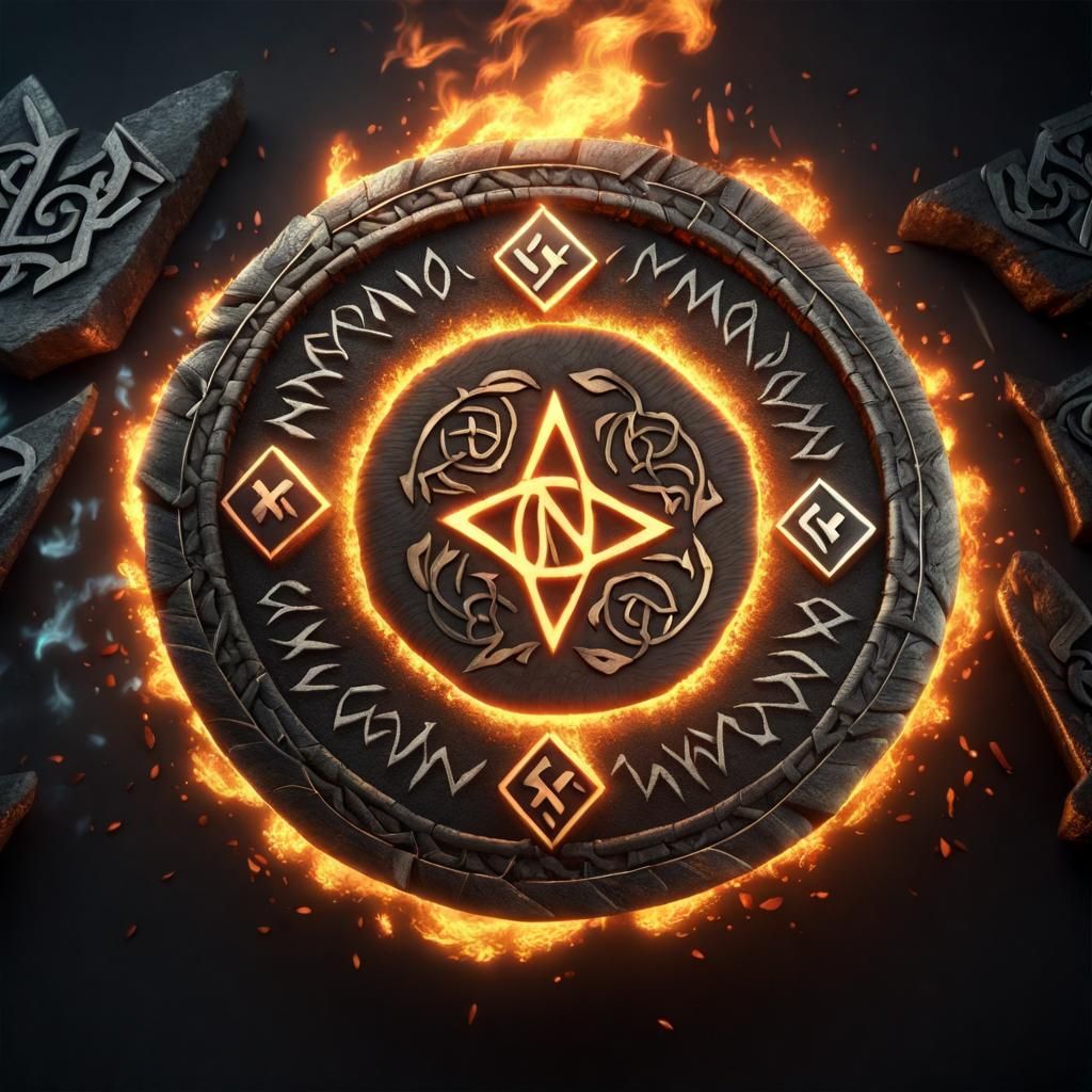 Norse Runes - AI Generated Artwork - NightCafe Creator