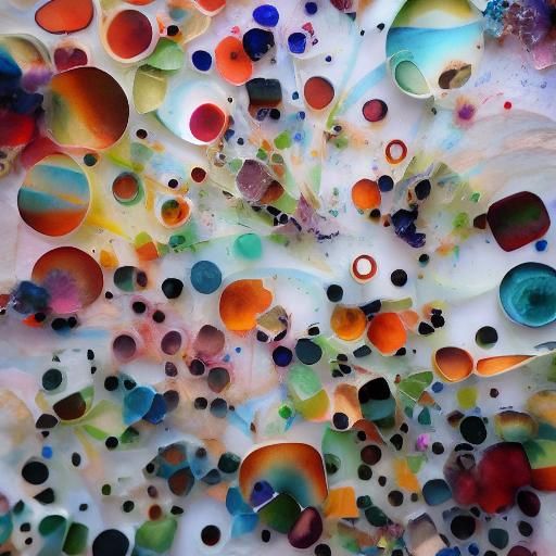 surreal picture complex collage random overlapping doodle drawings ...