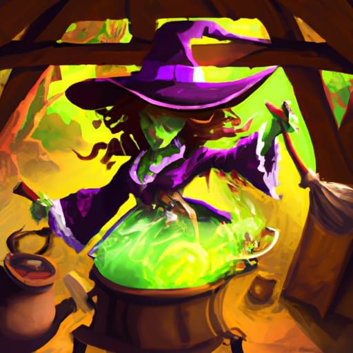 Witch - AI Generated Artwork - NightCafe Creator