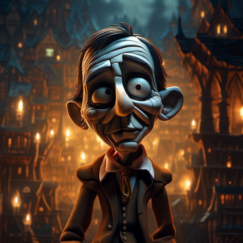 Puppet // 1 (Daily Challange) - AI Generated Artwork - NightCafe Creator