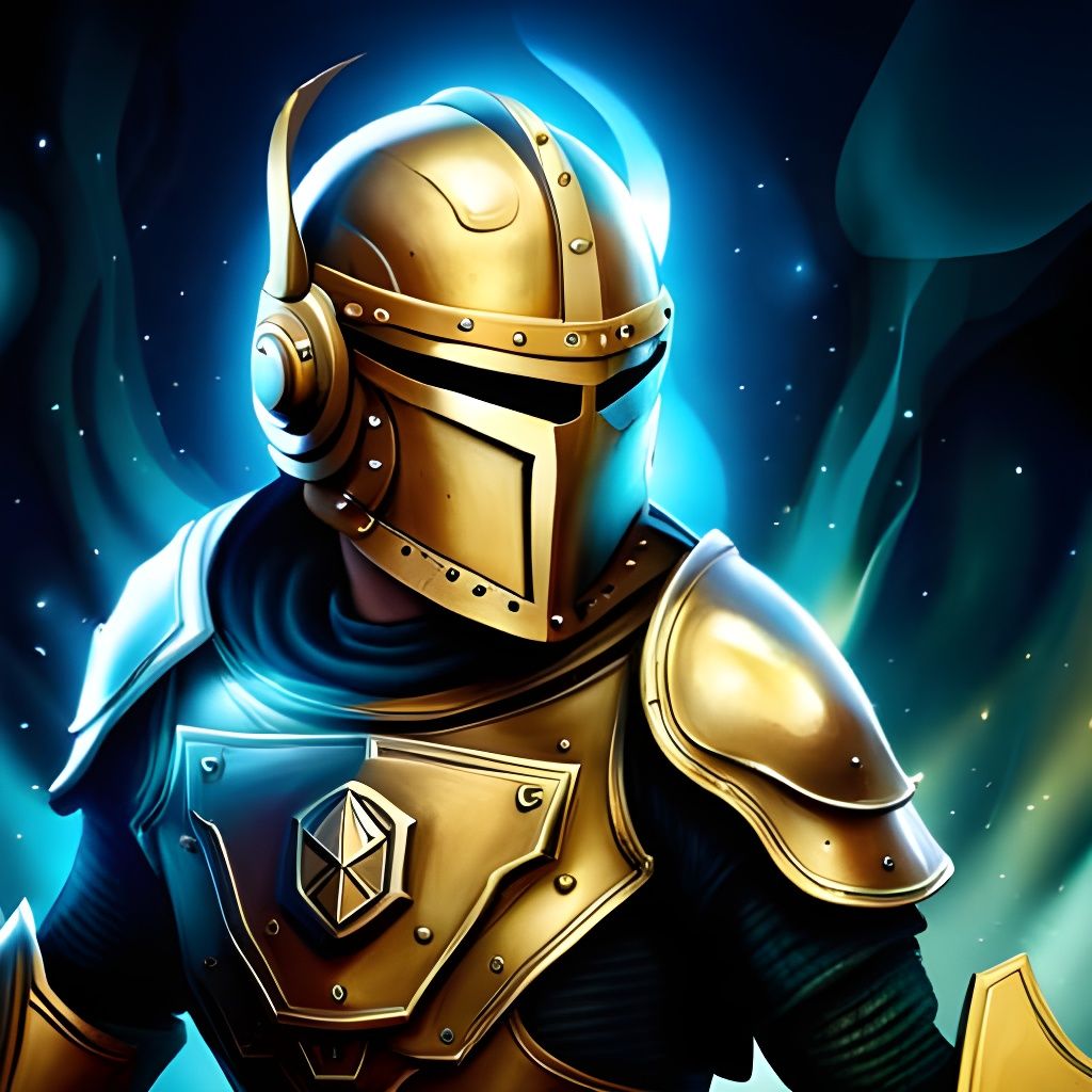 The only knight you need 🌟 - AI Generated Artwork - NightCafe Creator