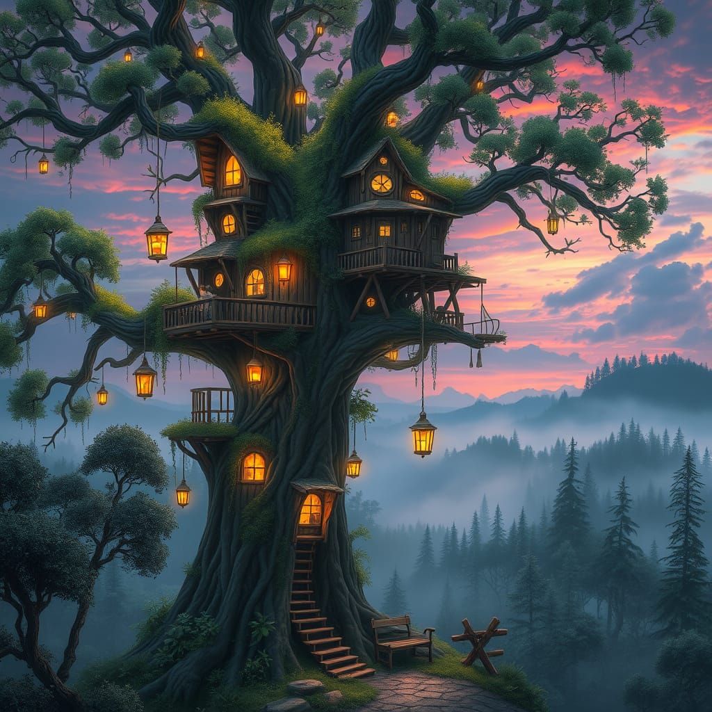 Treehouse Dreams - Whimsical Treehouse Village in Enchanted ...