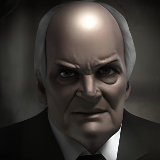 Stern Man - AI Generated Artwork - NightCafe Creator