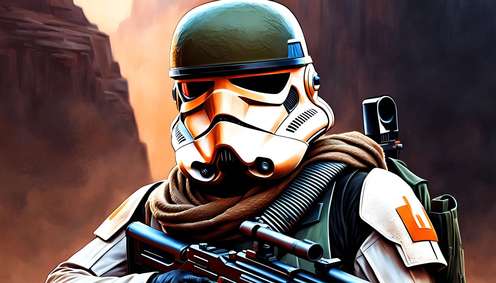 Stormtrooper from star wars - AI Generated Artwork - NightCafe Creator