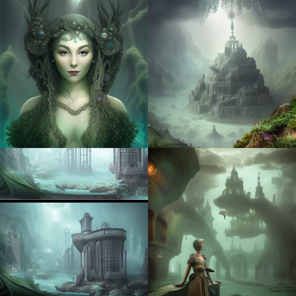 Llewella of Amber - AI Generated Artwork - NightCafe Creator