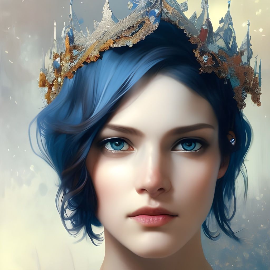 Snow Princess. - AI Generated Artwork - NightCafe Creator