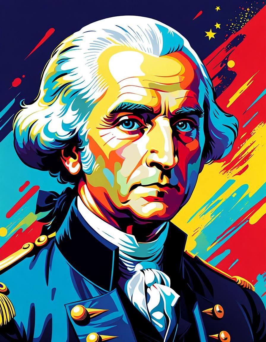 George Washington - AI Generated Artwork - NightCafe Creator