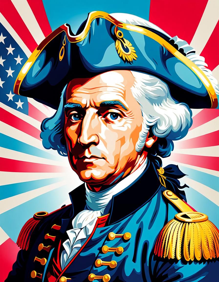 George Washington - AI Generated Artwork - NightCafe Creator