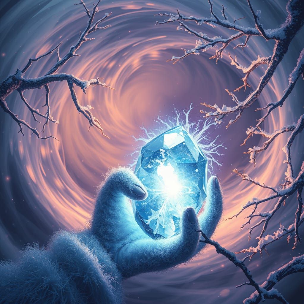 Abomasite - Abomasnow in Mystical, Crystal Mega Evolution