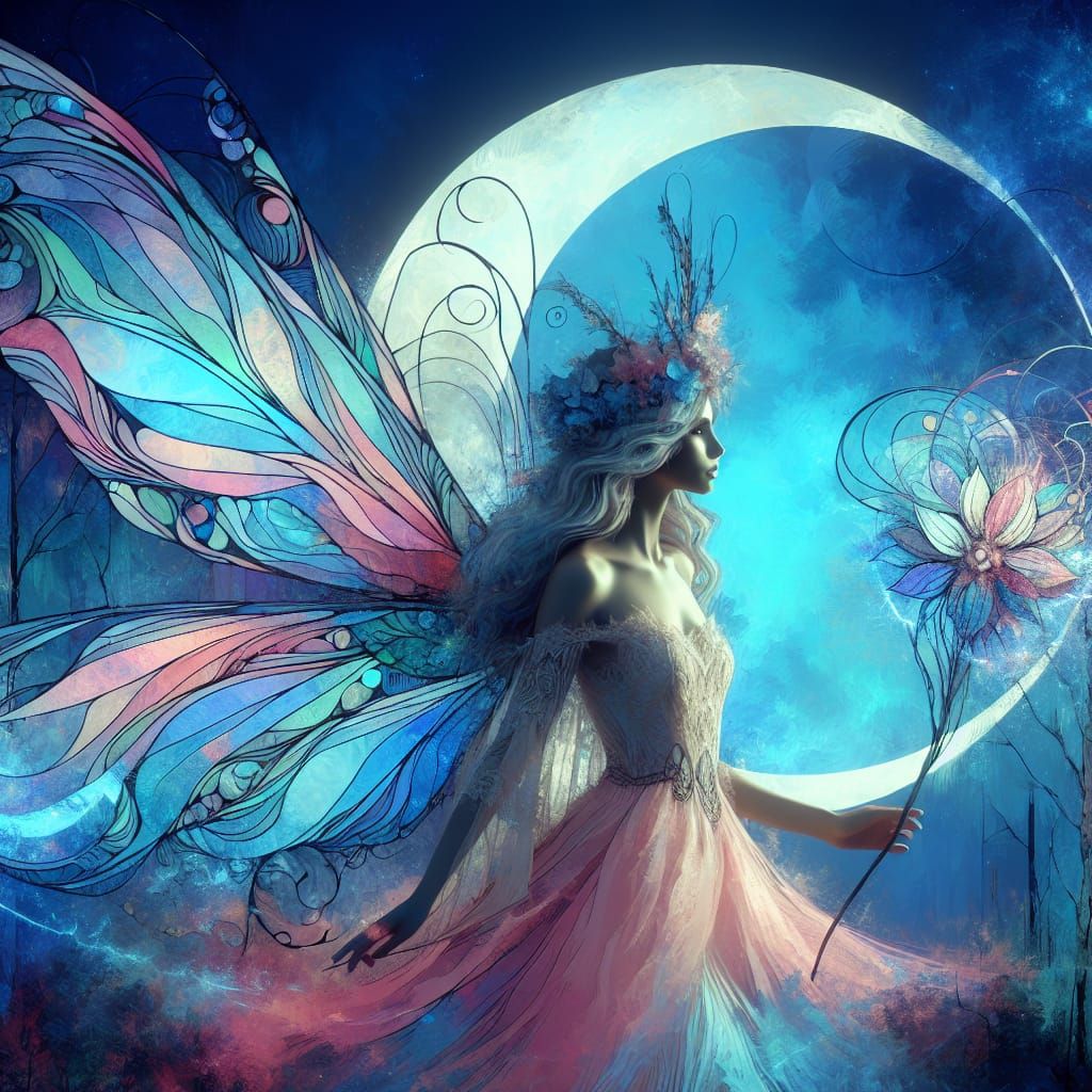 Mandy the fairy - AI Generated Artwork - NightCafe Creator