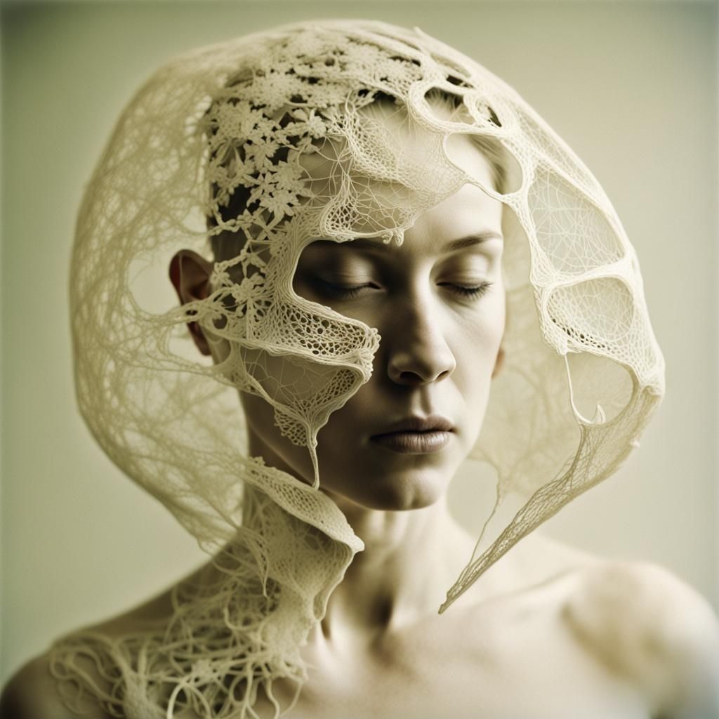 double exposure ailment codex by fibre artist "Helga Szentpétery" by ...