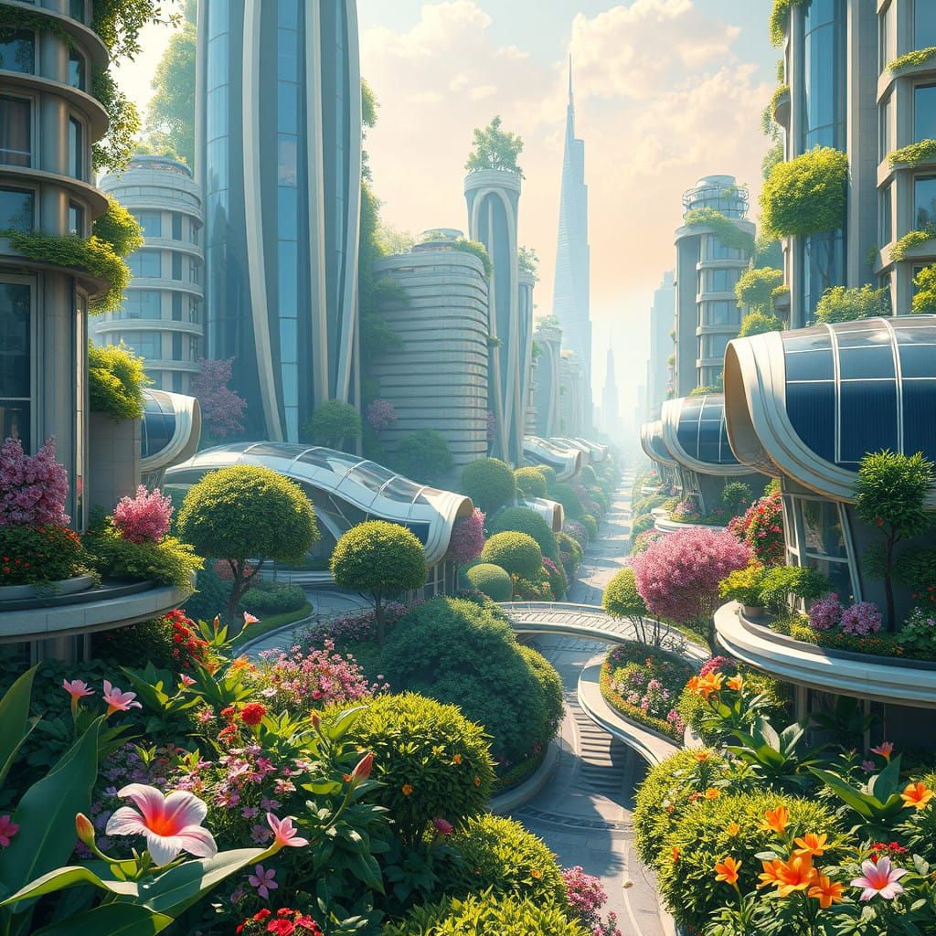 Solarpunk City - Solarpunk City