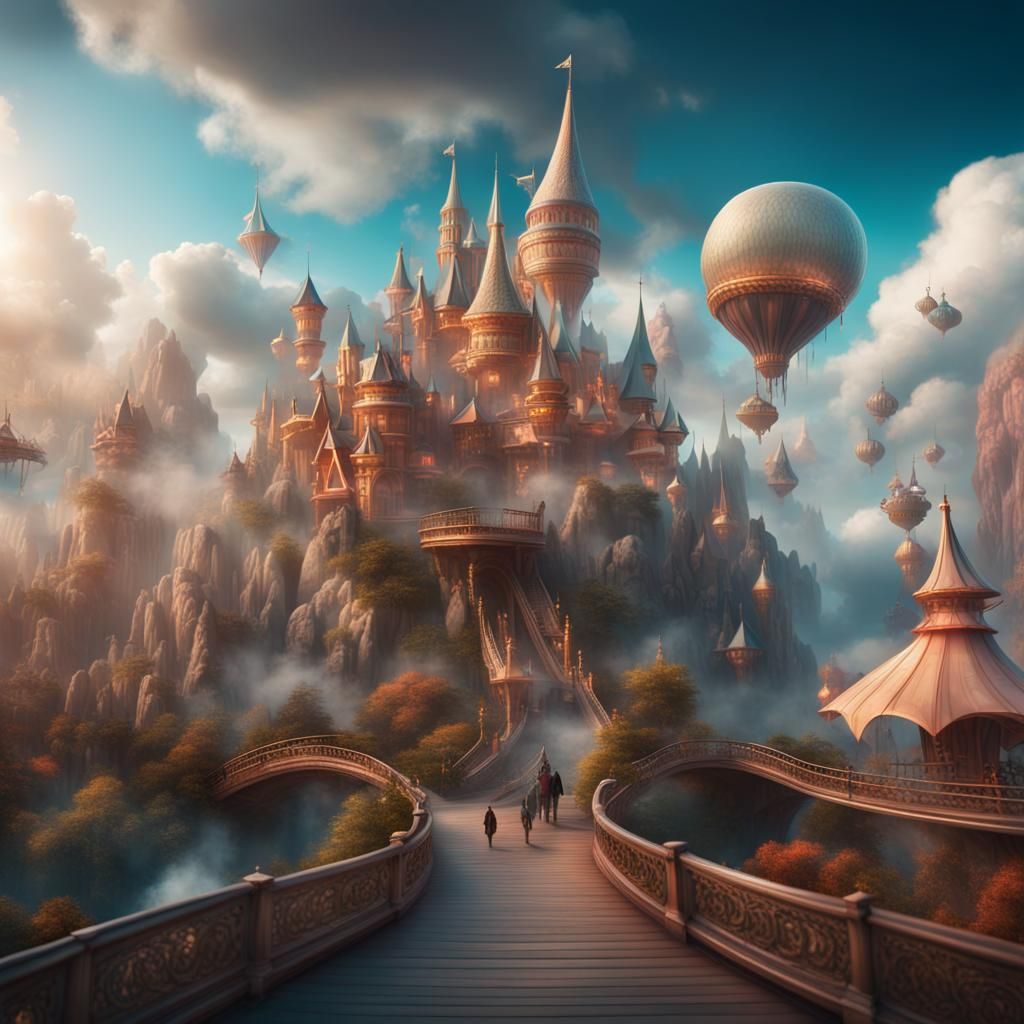 Pure whimsy - AI Generated Artwork - NightCafe Creator